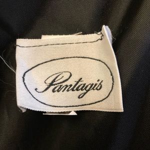 Vintage | Dresses | Pantagis Vintage 98s Black Velvet Strapless Tea ...